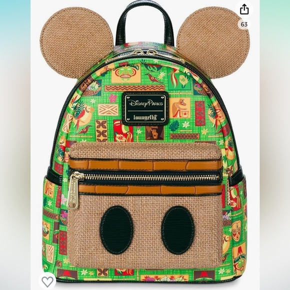 Loungefly | Bags | Disneyparks The Main Attraction Mini Backpack ...